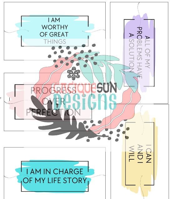 10 Addiction Affirmation Cards | Recovery Affirmation Cards | Printable ...