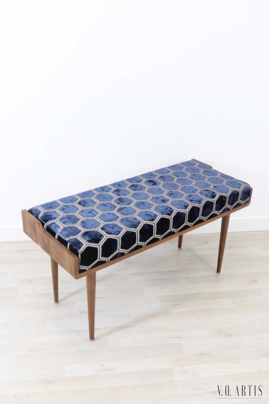 Bench, Upholstered Bench, Ottoman, Stool, Entryway Bench, in Solid ...