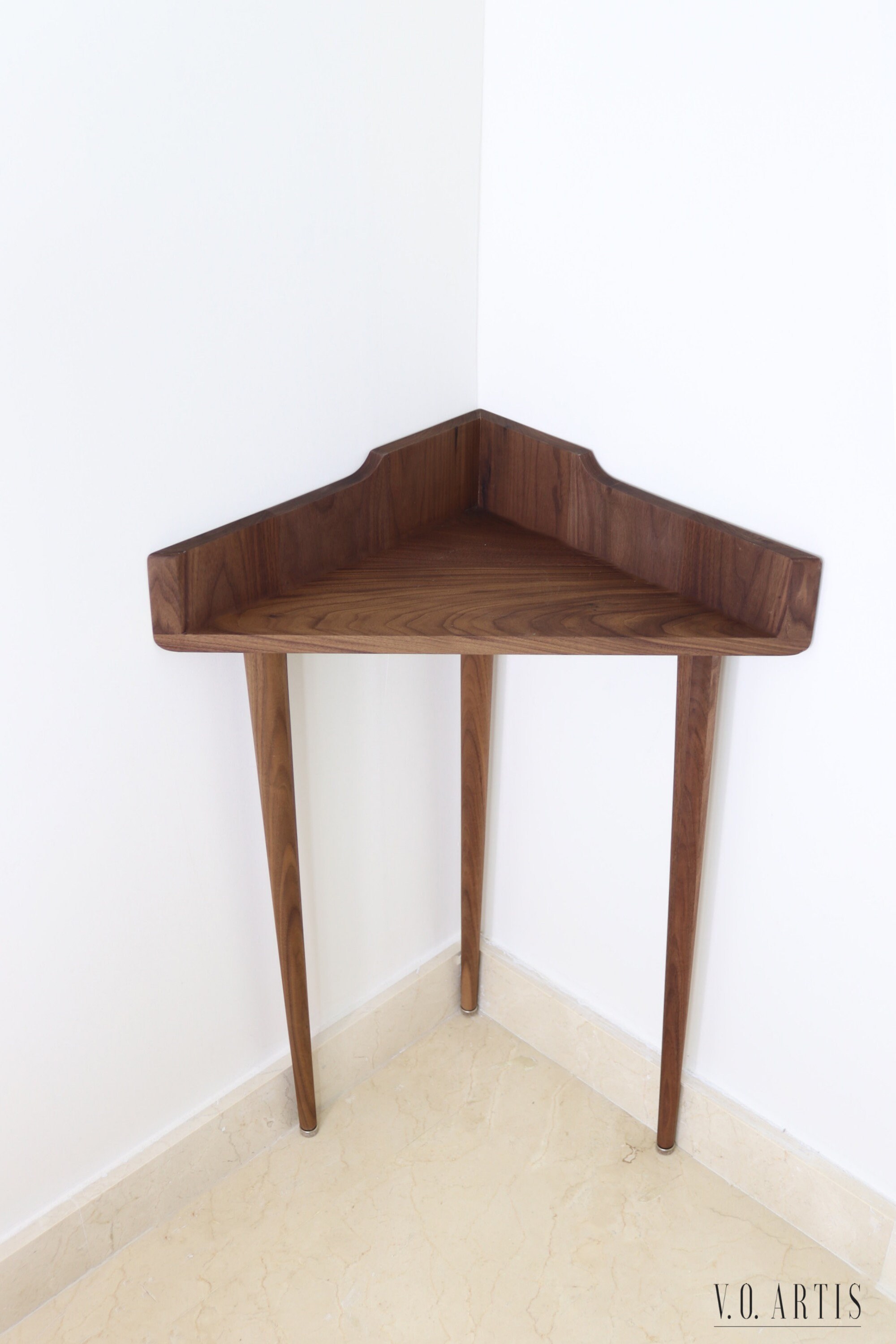 Corner Table Corner Shelf Corner Furniture in Solid American | Etsy UK