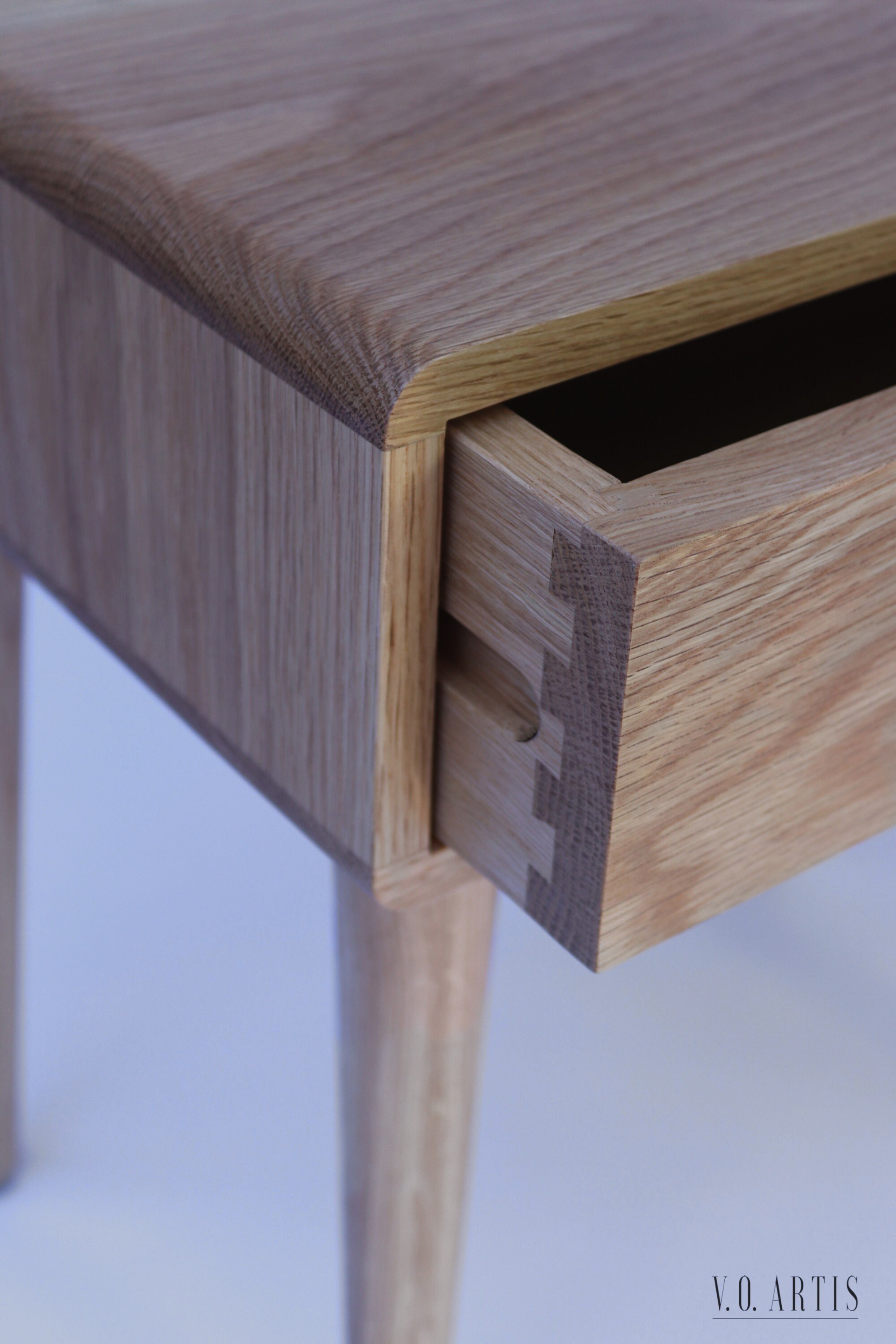 Pair of Solid Oak Nightstand Bedside Table With 1 or 2 | Etsy