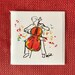 Cellist Greetings Card, Original, Art, Birthday, Gift, Present, Cello ...