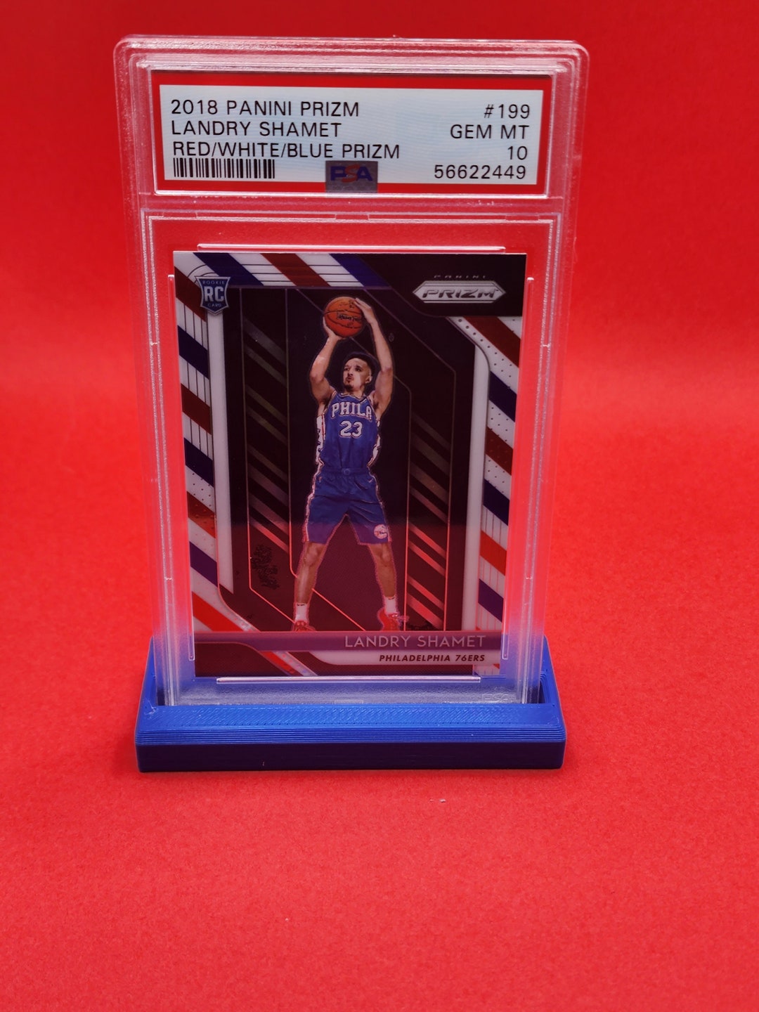 3D Printed (customizable) PSA Graded Card Slab Display Stand - Etsy