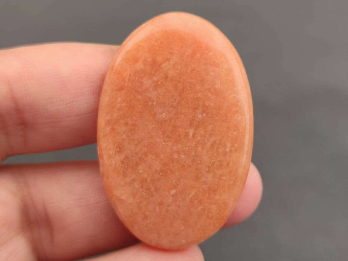 Natural Peach Amazonite Cabochon Peach Amazonite Gemstones | Etsy