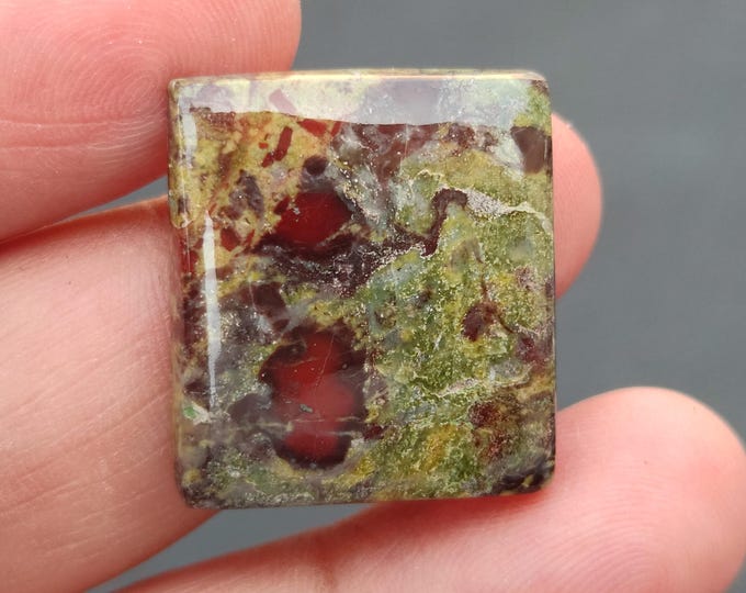 Natural Dragon Blood Stone Cabochon, Dragon Blood Stone Jasper Cabochon ...