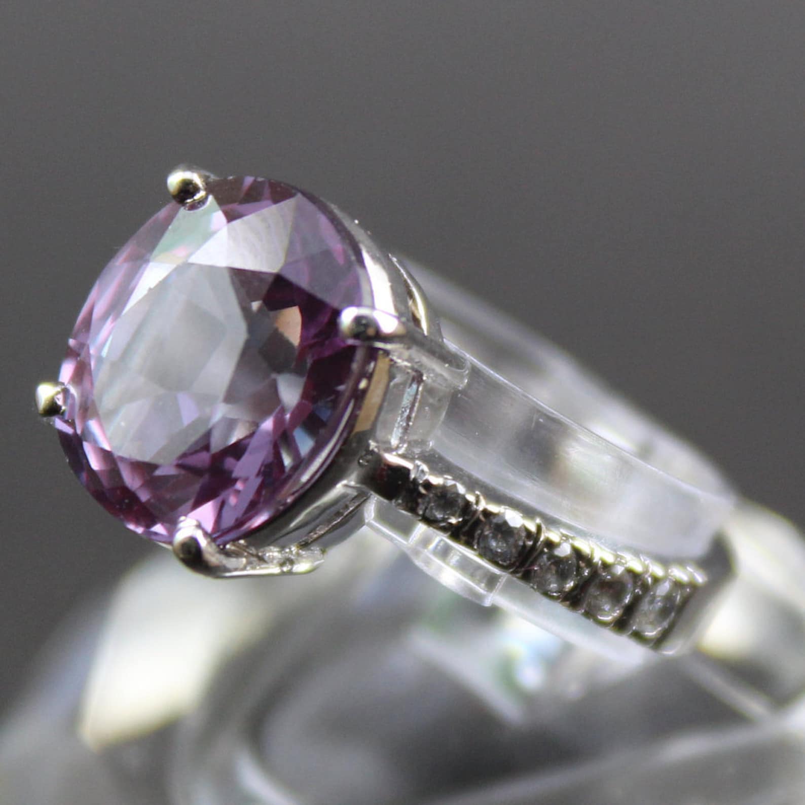 Rare Alexandrite Ring Women Alexandrite Ring Sterling Silver - Etsy