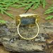 Sterling Silver Ring K2 Jasper Ring Rectangle Ring Handmade - Etsy