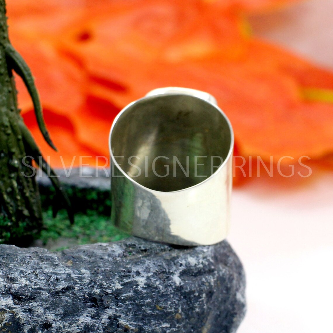 Peruvian Chrysocolla Ring Peruvian Ring Silver Designer | Etsy