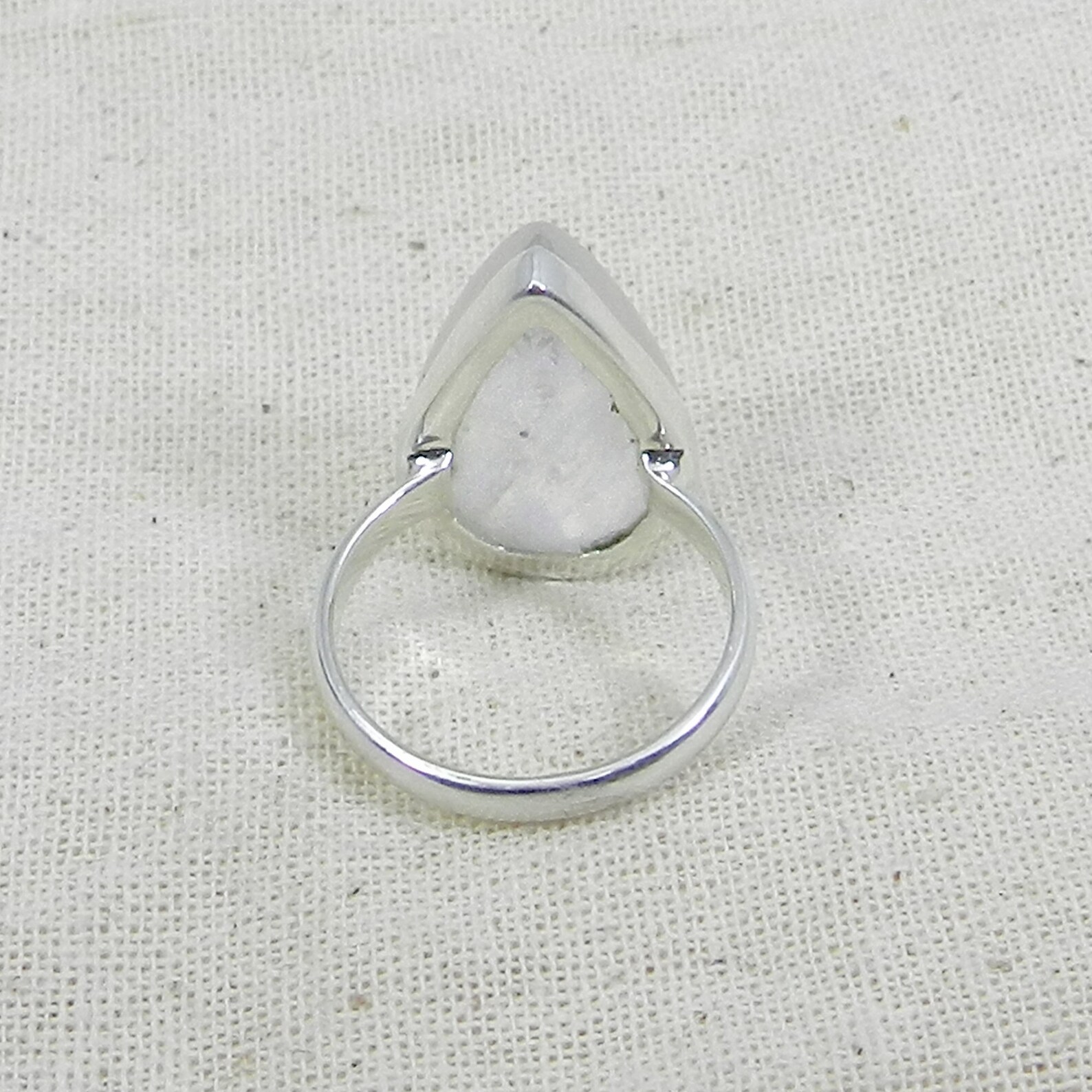 Handmade Rainbow Moonstone Gemstone Bezel Set Ring Boho Ring | Etsy
