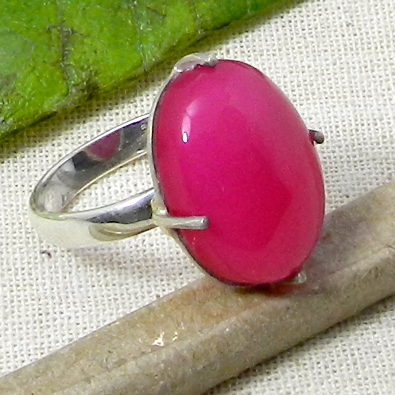 Fuchsia Ring - Etsy