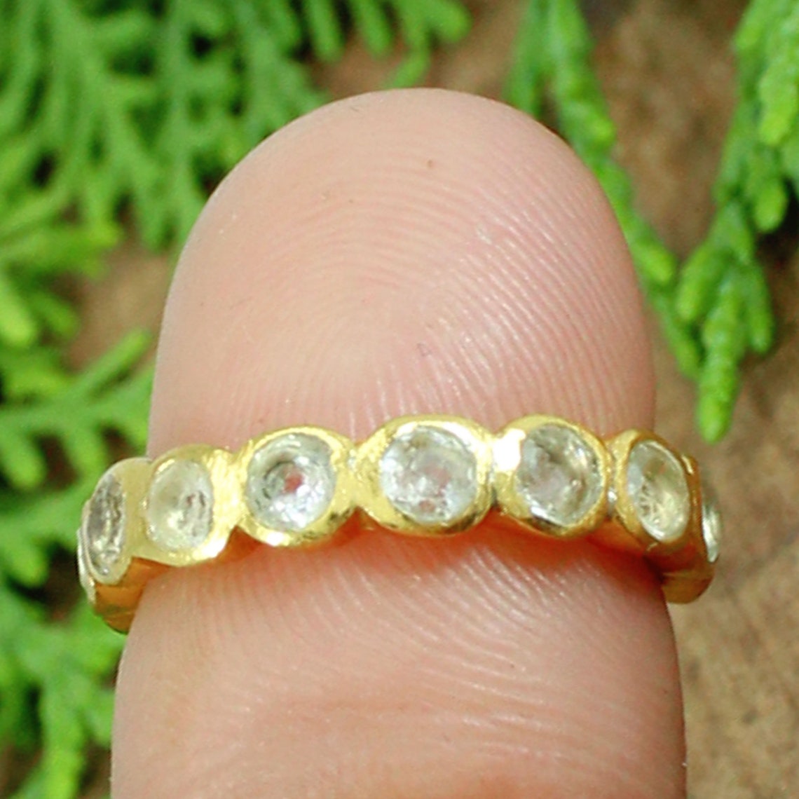 Crystal Eternity Ring Engagement Rings 925 Silver Jewelry - Etsy