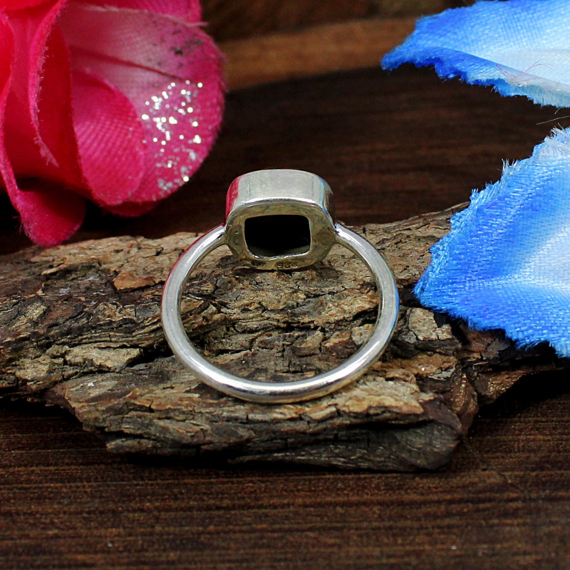 Mahogany Obsidian Ring-925 Sterling Silver Ring-Obsidian | Etsy