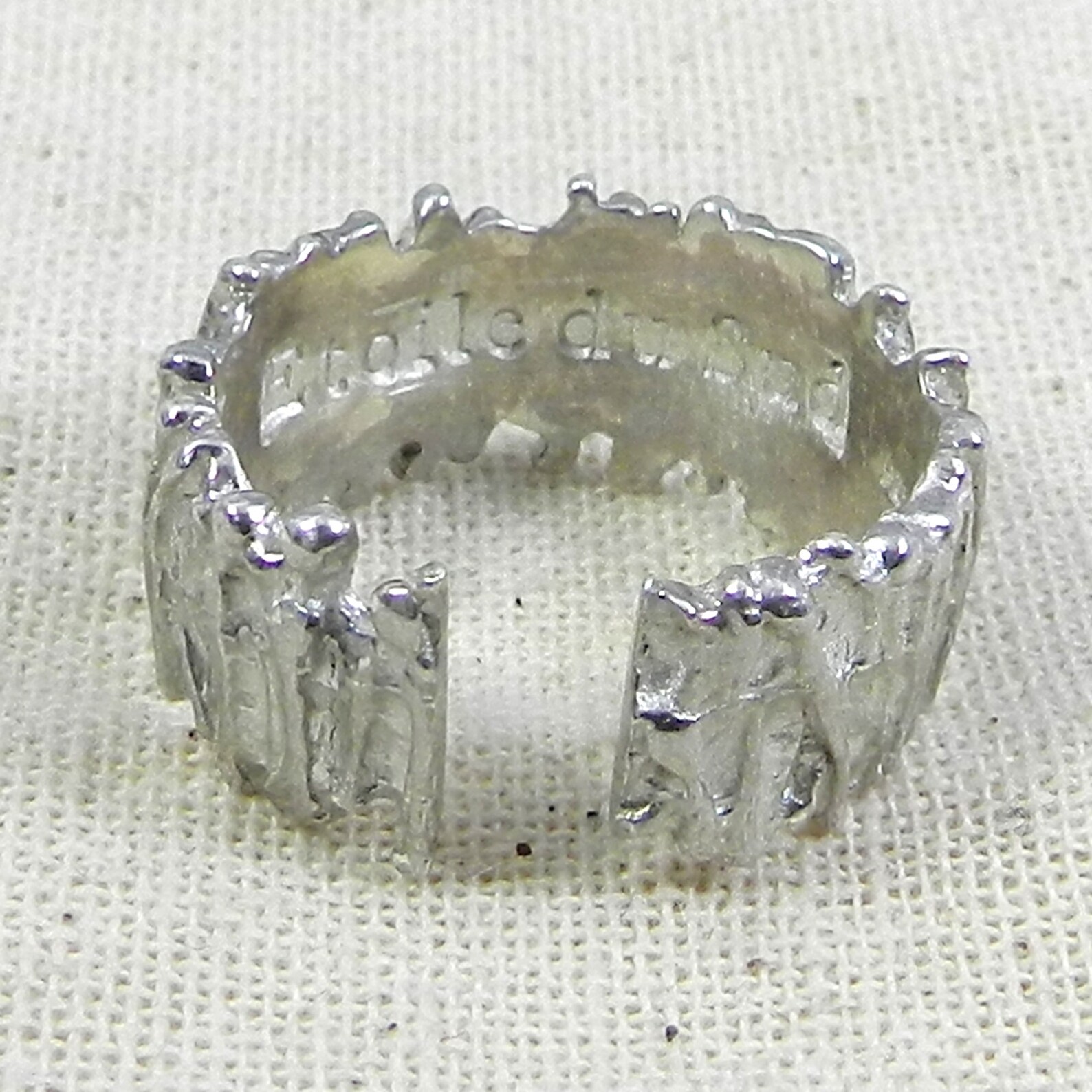 925 Sterling Silver Ring Wire Ring Cuff Ring Wide Band - Etsy