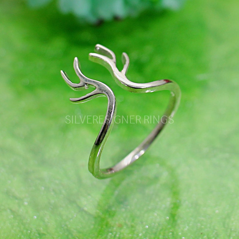 Tree Branch Ring Silver Jewelry Handmade Ring 925 Sterling - Etsy