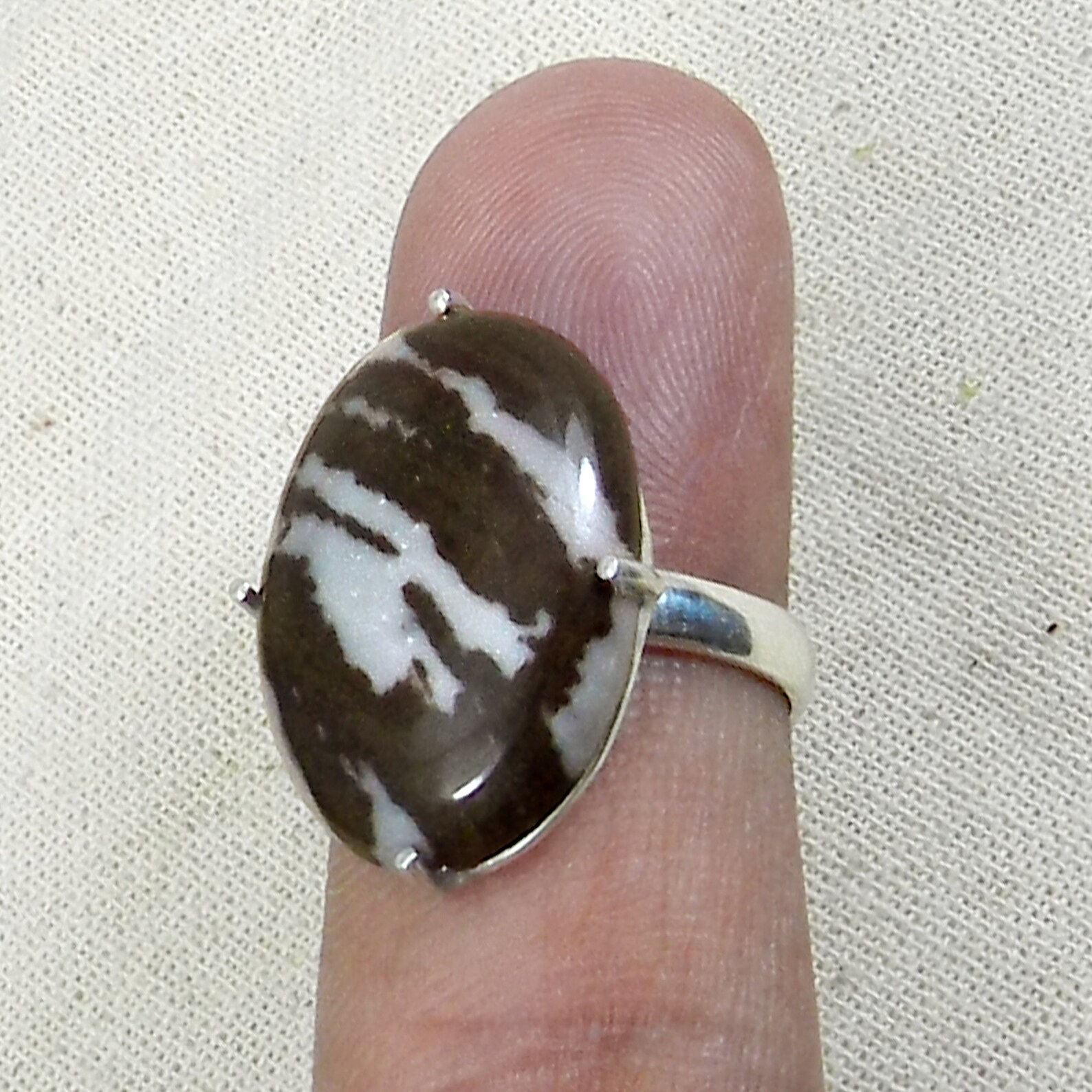 Outback Jasper Ring Designer Ring Handmade Ring Cabochon | Etsy