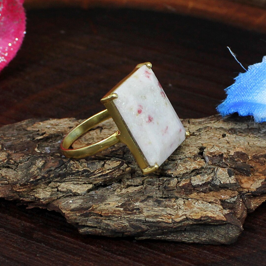 Cinnabar Ring,cinnabar Gemstone,925 Sterling Silver,handmade Ring,gold ...