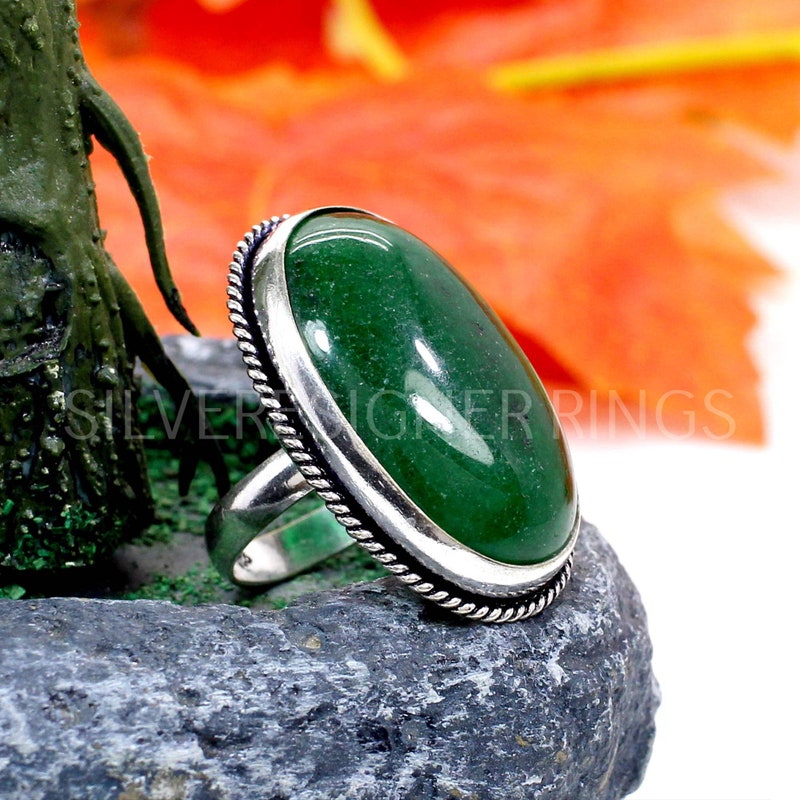 Large Stone Ring - Etsy