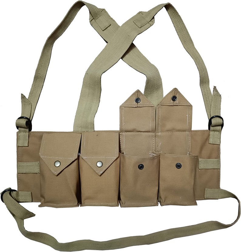 Calyx Rhodesian Fereday & Sons Chest Rig Bush War Magazine Tactical ...