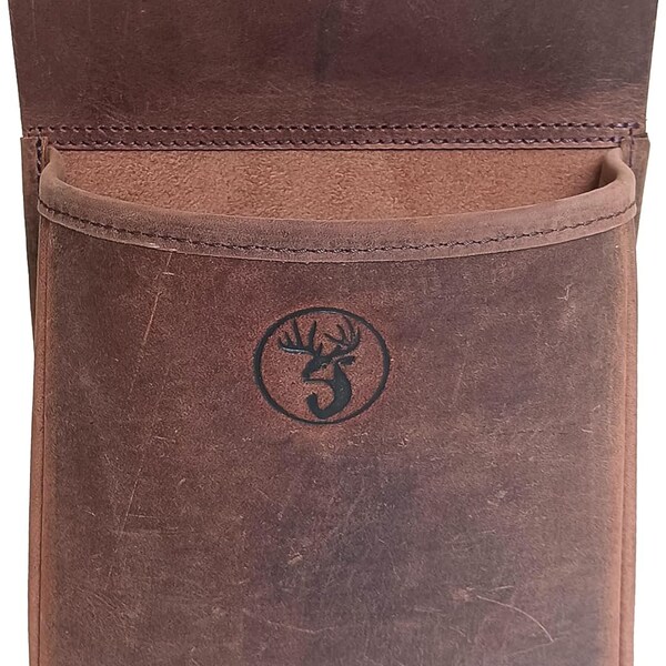 Leather Shell Pouch - Etsy