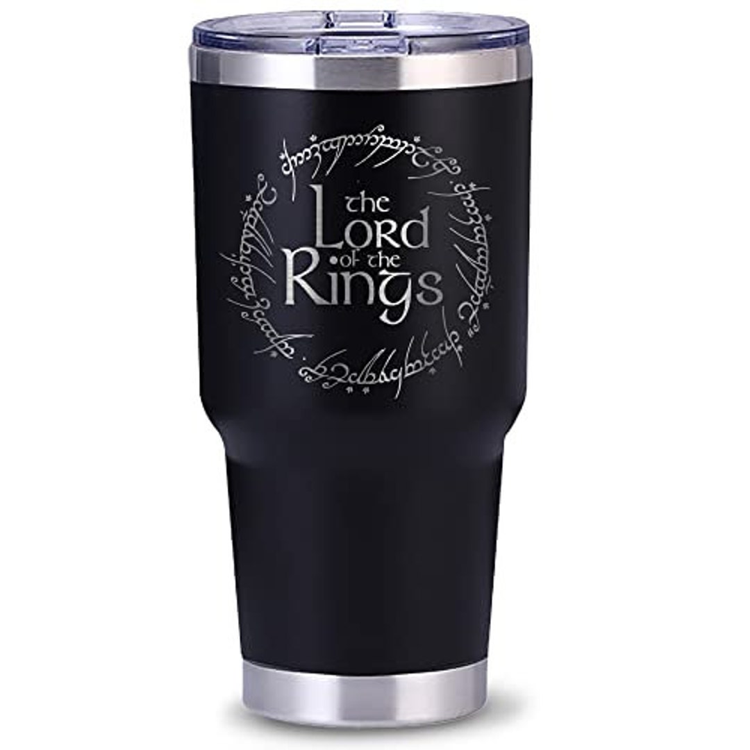 Lord of the Rings Merchandise Mug, 30 Oz Stainless Steel Wine & Coffee ...