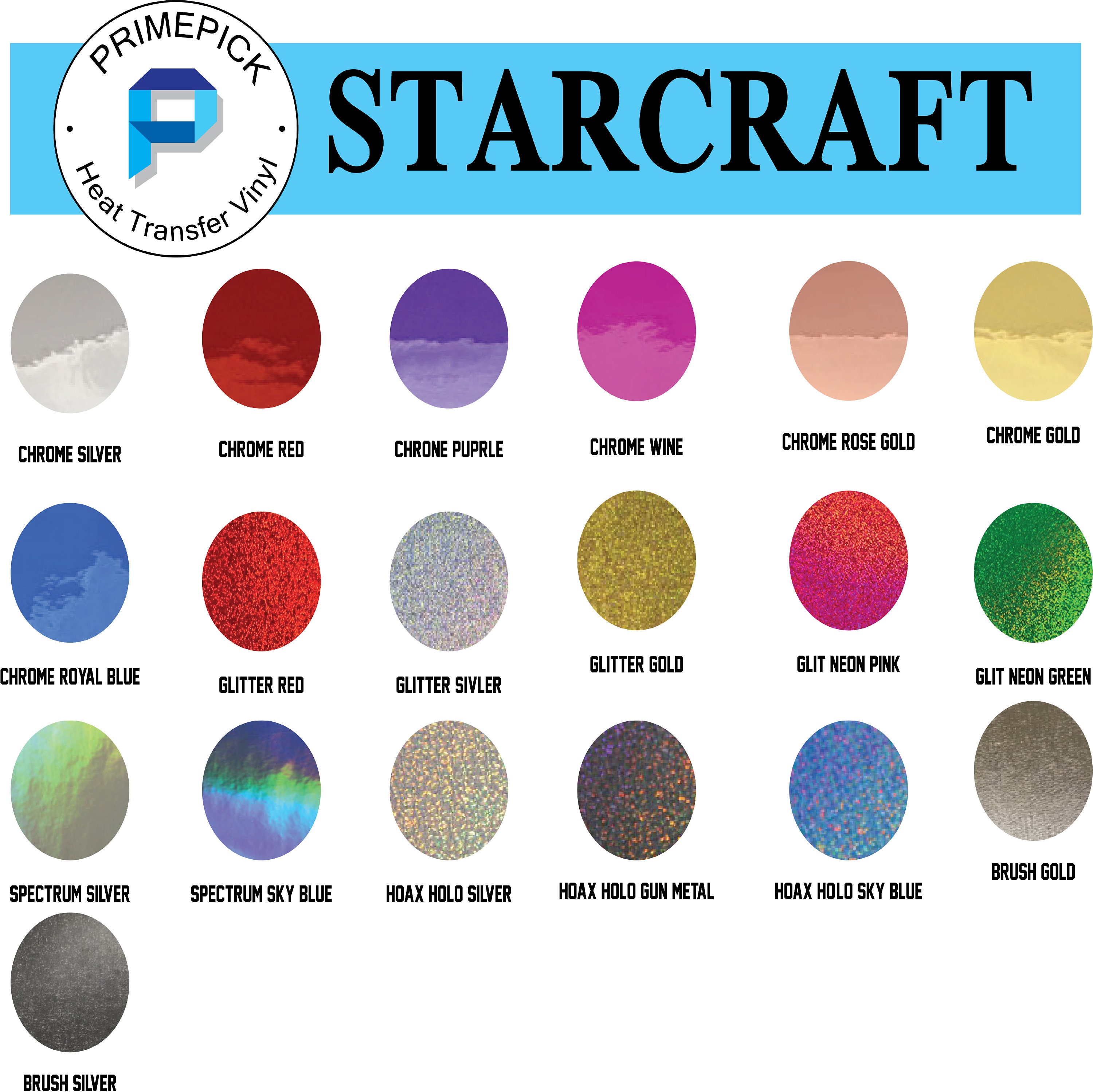 Starcraft Permanent Adhesive Vinyl Sheets Fantasy Holographic - Etsy