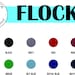 Flock Heat Transfer Vinyl, HTV, Cricut, Cameo, Silhouette Sheet - Etsy