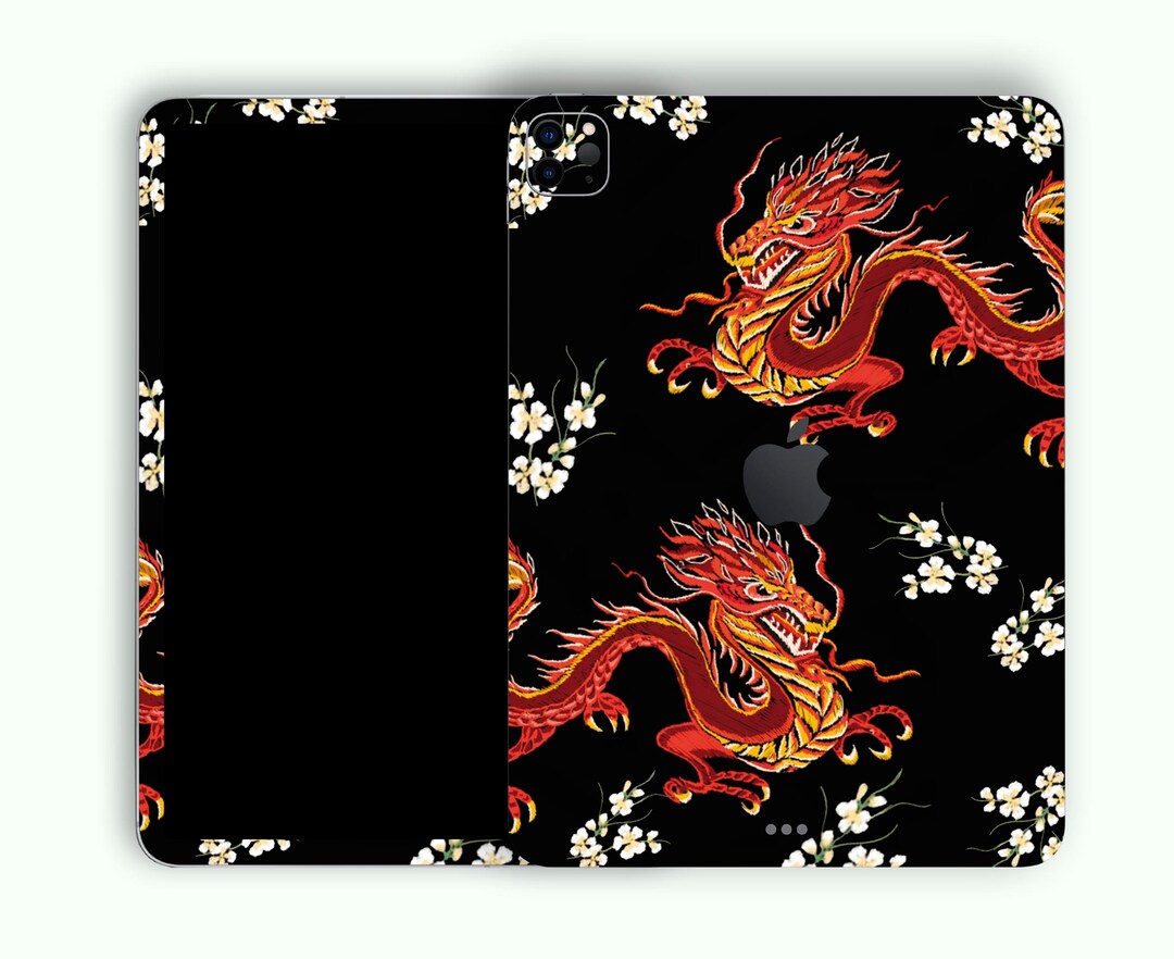 IPad Skin Chinese Dragon iPad Pro 10.2 Decal Art Painting iPad - Etsy