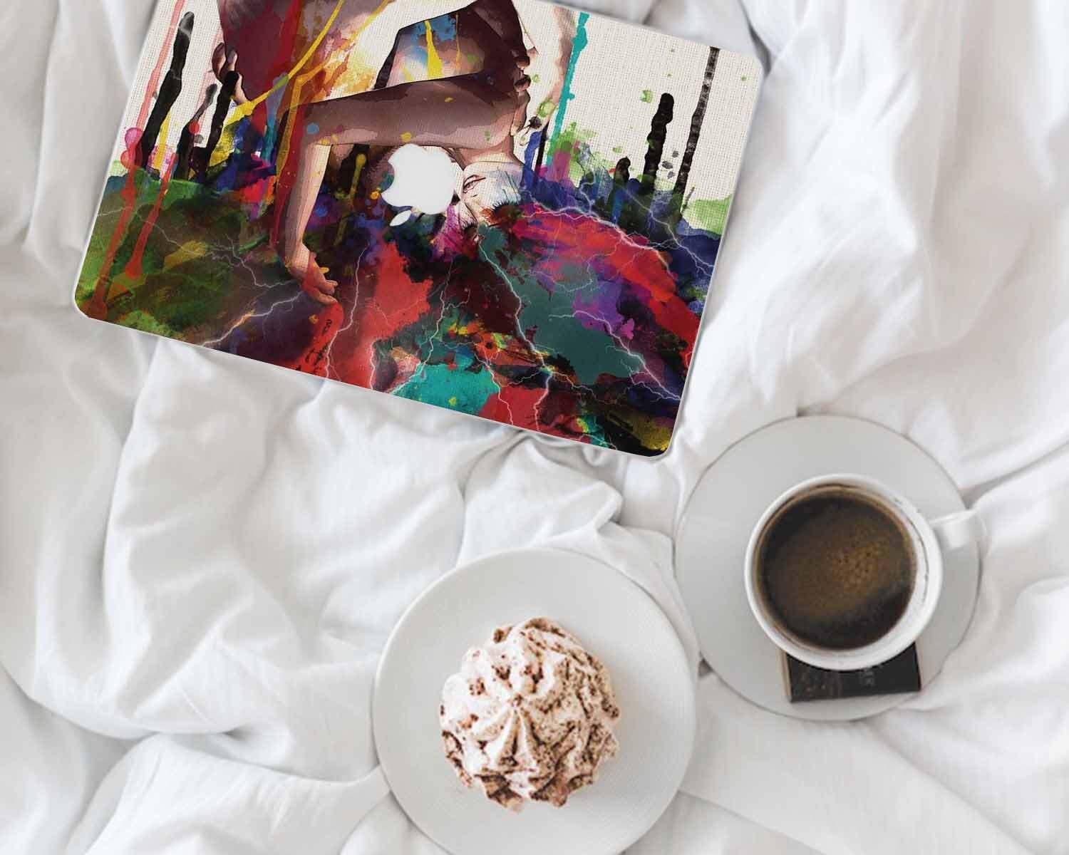 Abstract Art Macbook Skin Macbook Air 13 Decal Woman Man | Etsy