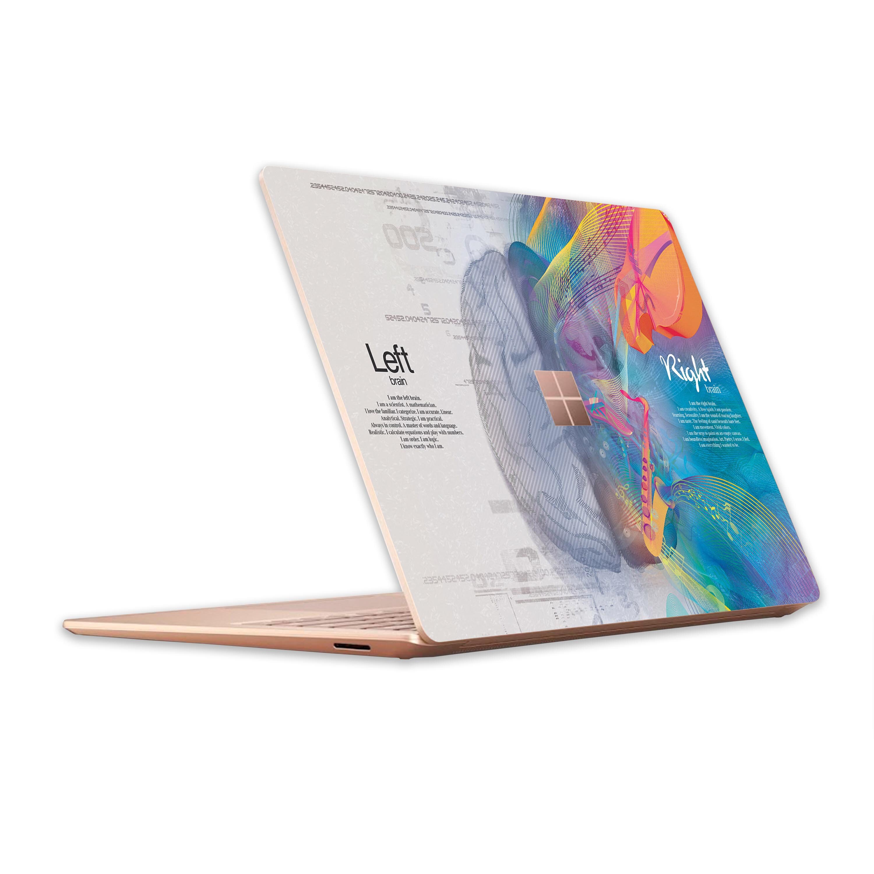 Right Left Brain Surface Laptop Skin Laptop Go Skin Laptop 4 3 - Etsy ...