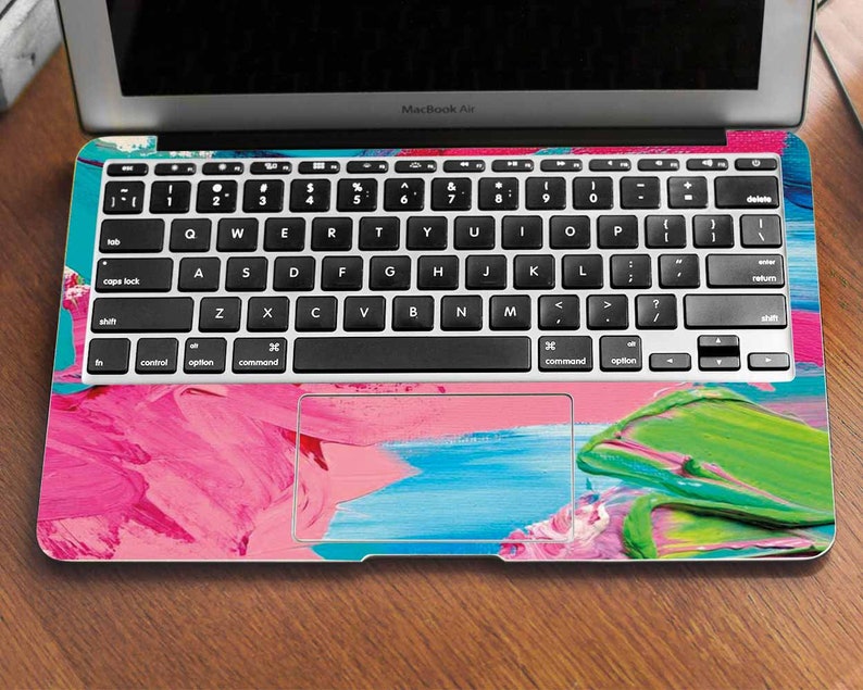 Abstract painting Macbook skin Art Macbook Pro 13 Macbook Air | Etsy