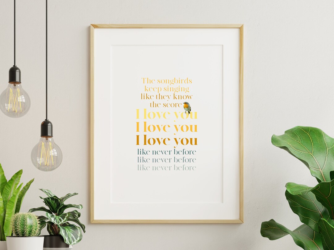 Fleetwood Mac Songbird Printable Wall Art / Digital Download / Wall Art ...