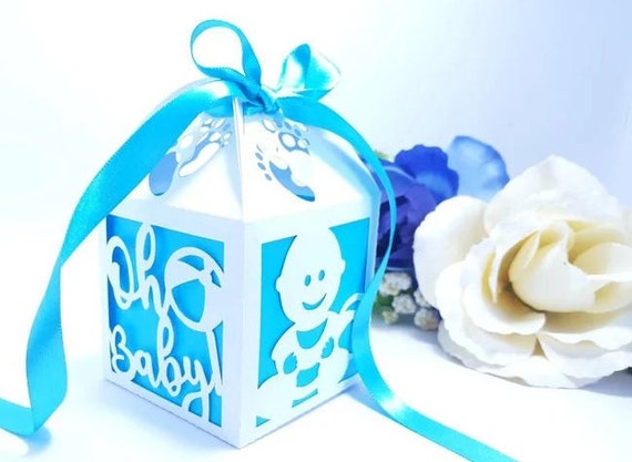 Svg Box Template Baby Shower Oh Baby DIY SVG Cutting File DXF - Etsy Canada