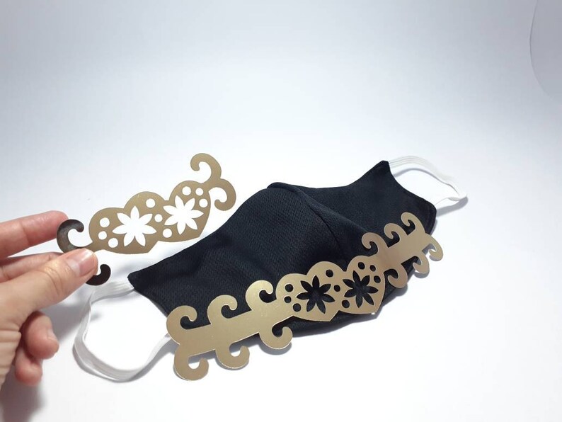 4 SVG Ear Saver Ornament Hook Mask Holder Extender Template | Etsy