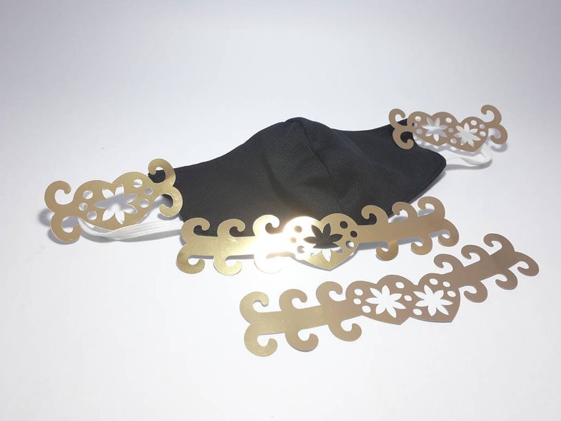 4 SVG Ear Saver Ornament Hook Mask Holder Extender Template | Etsy