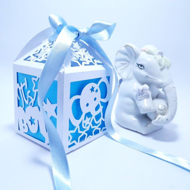 Elephant Favor Box - Etsy