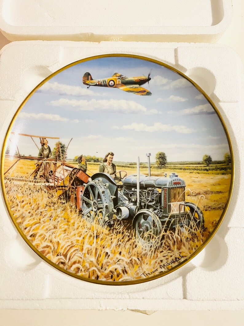 Harvest 1940 by Trevor Mitchell Farming Through the War - Etsy