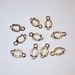 Rose Gold Tone Horseshoe Connector Links 10pcs Small Gold - Etsy
