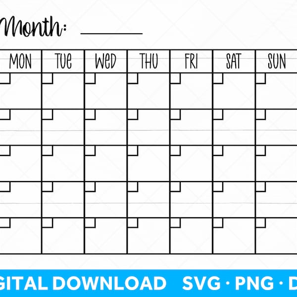 Vinyl Calendar - Etsy