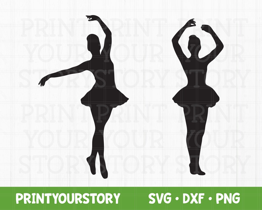 Ballet Svg, Dance SVG Files for Cricut, Ballerina Svg, Instant Digital ...
