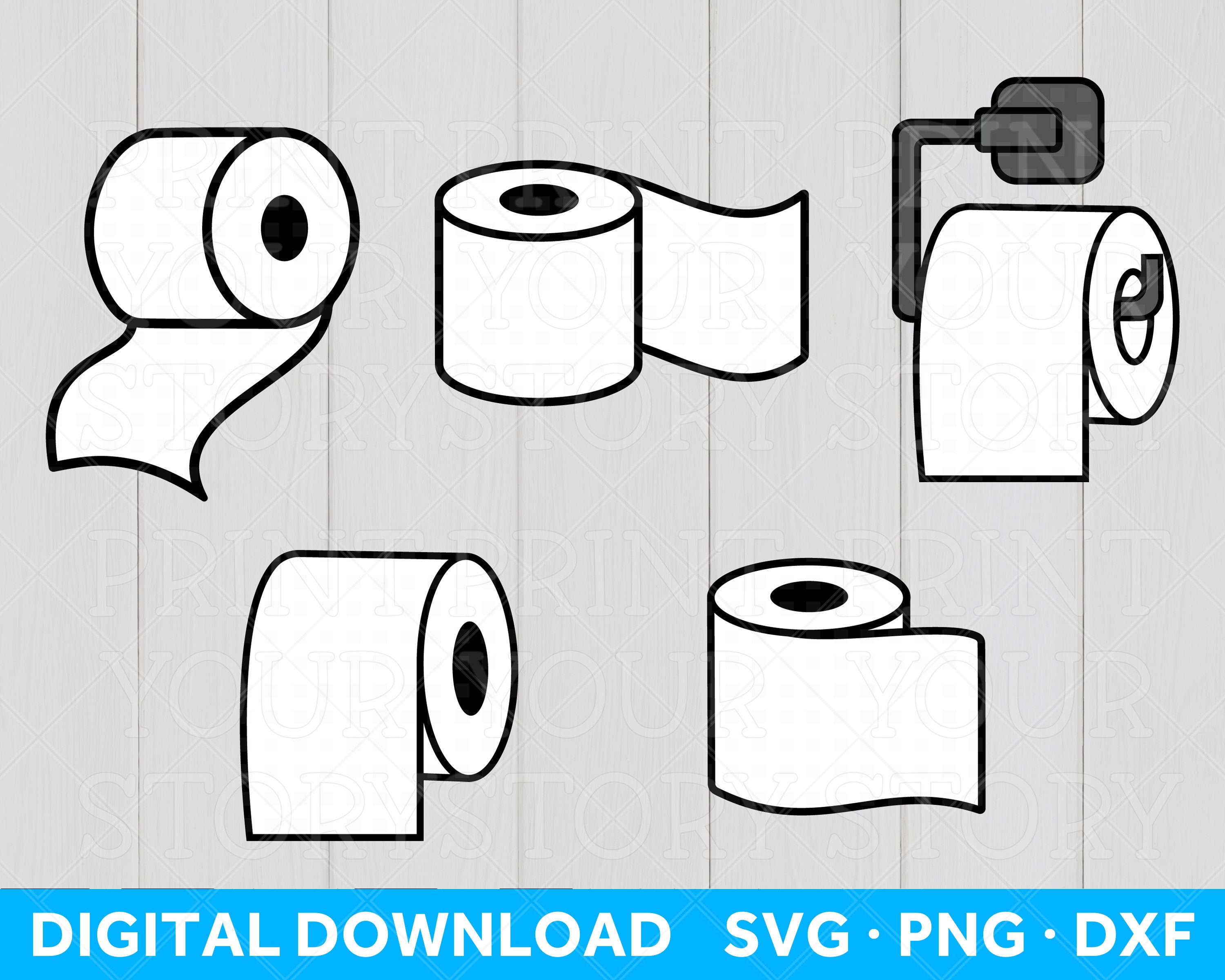 Toilet Paper Only Clipart