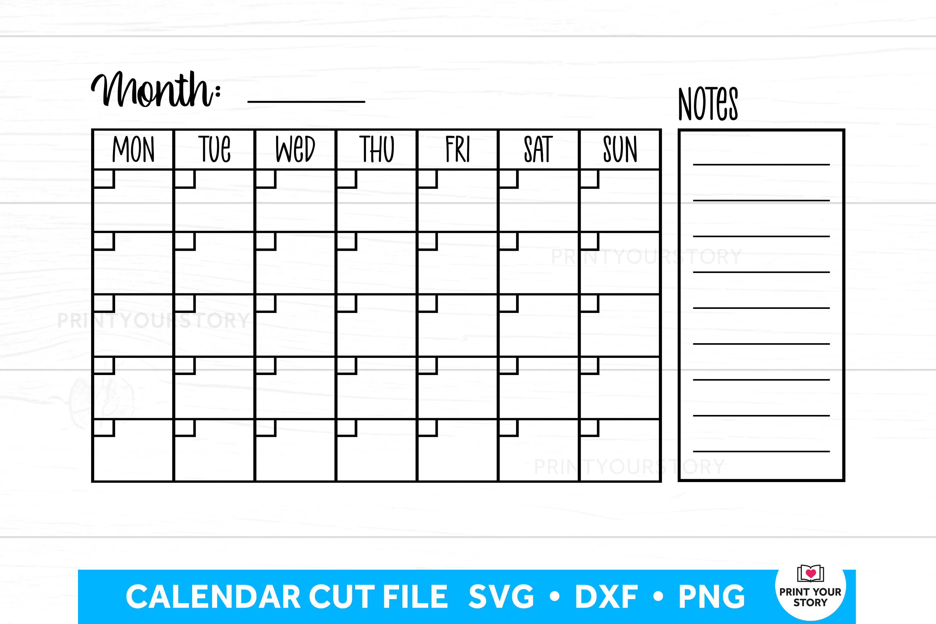 Calendar Template Png