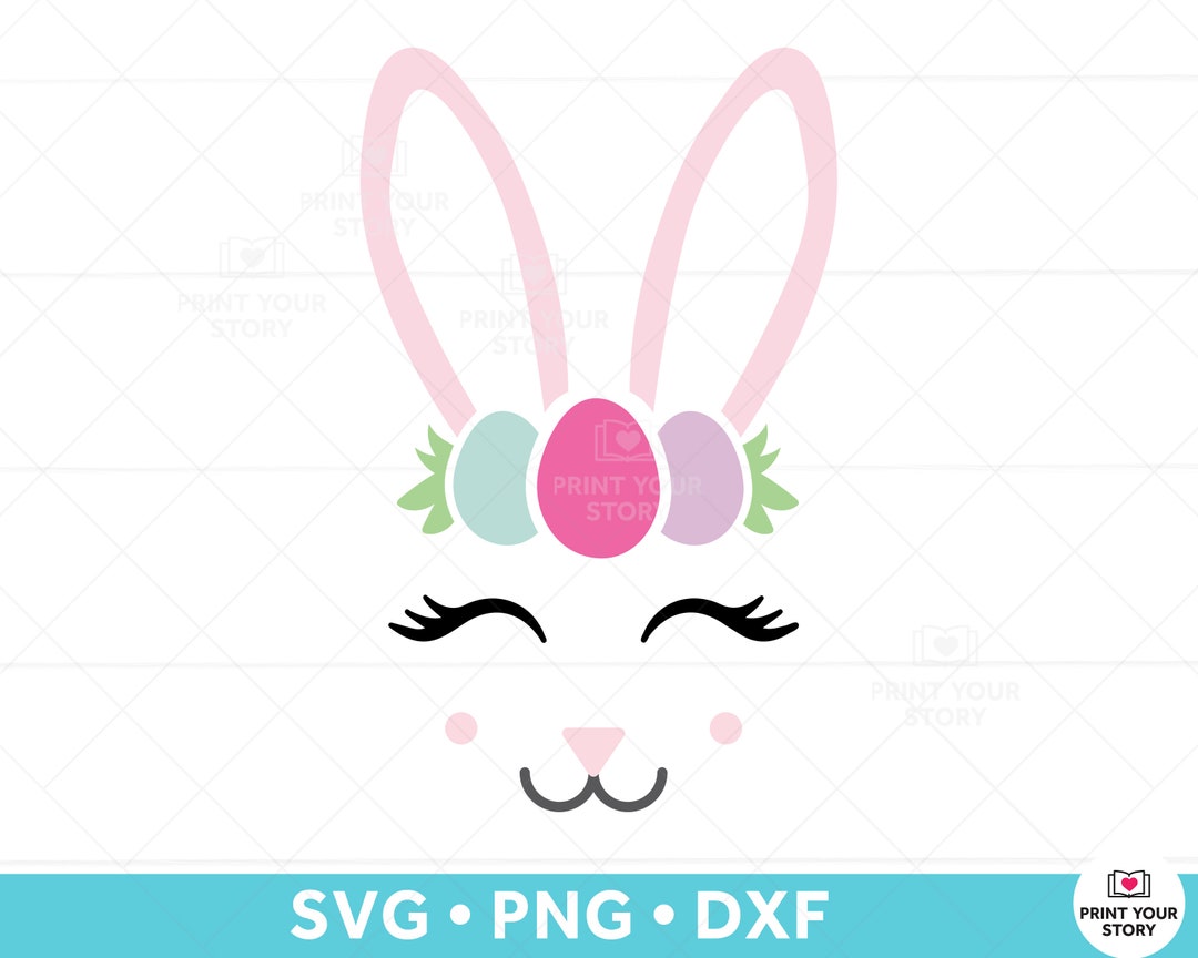 Easter Bunny SVG File for Cricut, Rabbit Svg, Svg File for Kids ...