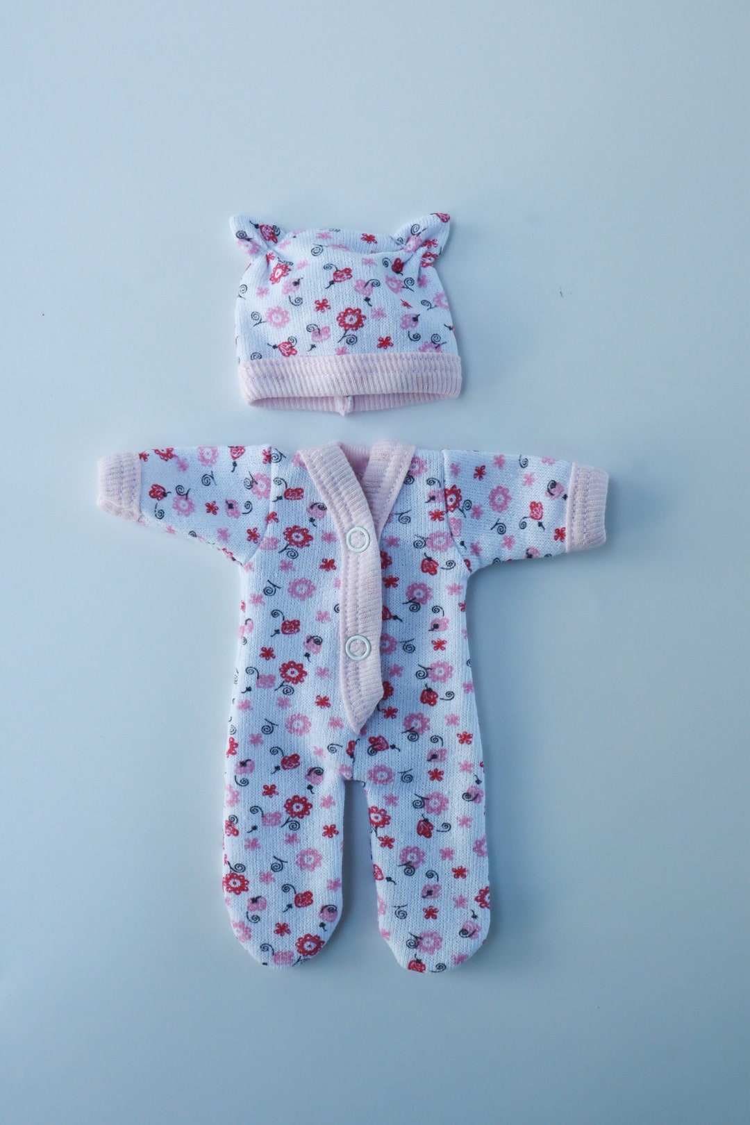 4"/5"/6"/7"/8"/9/10"/11" Doll Clothes/mini Flowers Outfit for Silicone ...