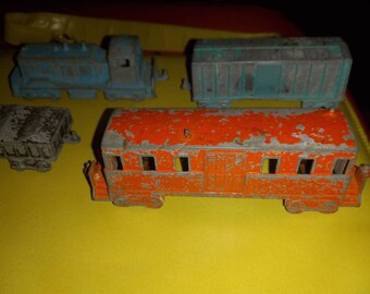 Metal Toy Train | Etsy