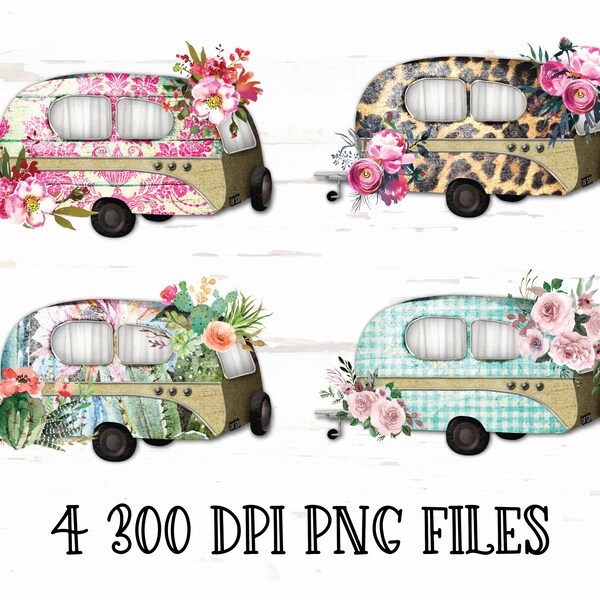 Camper Art - Etsy