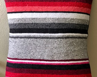Mexican Blanket Pillow Cover - Etsy