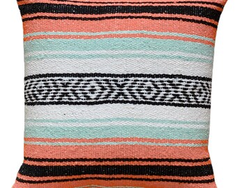 Mexican Blanket Pillow Cover - Etsy