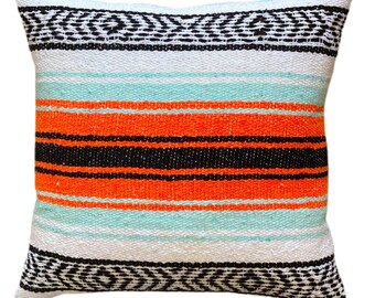 Mexican Blanket Pillow Cover Great Gift | Etsy