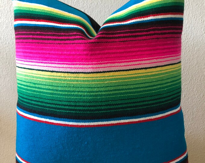 Mexican Blanket Pillow Cover Great Gift! - Etsy