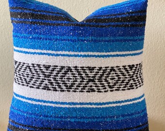 Mexican Blanket Pillow Cover Great Gift | Etsy