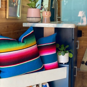 Mexican Blanket Pillow Cover Great Gift - Etsy